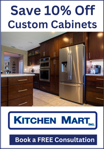The Advantages of Custom Cabinets from Kitchen Mart